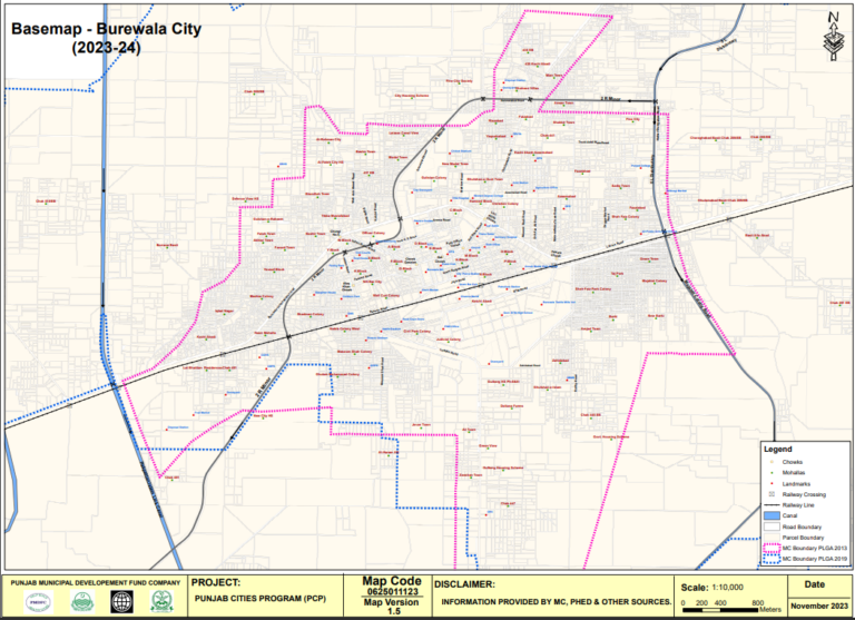 Base Map_Burewala City - Burewala